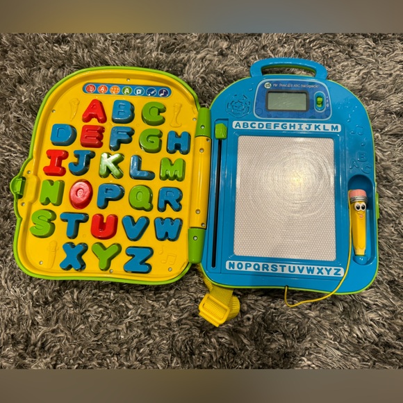 Leapfrog | Toys | Leapfrog Mr Pencils Abcs Backpack | Poshmark